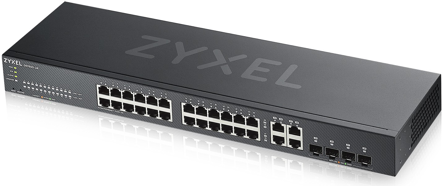Zyxel GS1920-24v2, Switch Web-managed - Heiniger Kabel AG
