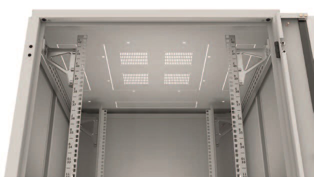 H-Rack 19" H1230xB600xT600 24HE - Heiniger Kabel AG